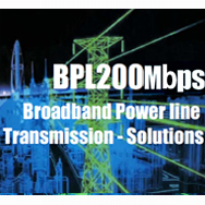 BPL 200Mbps Broadband Power Line Transmission
